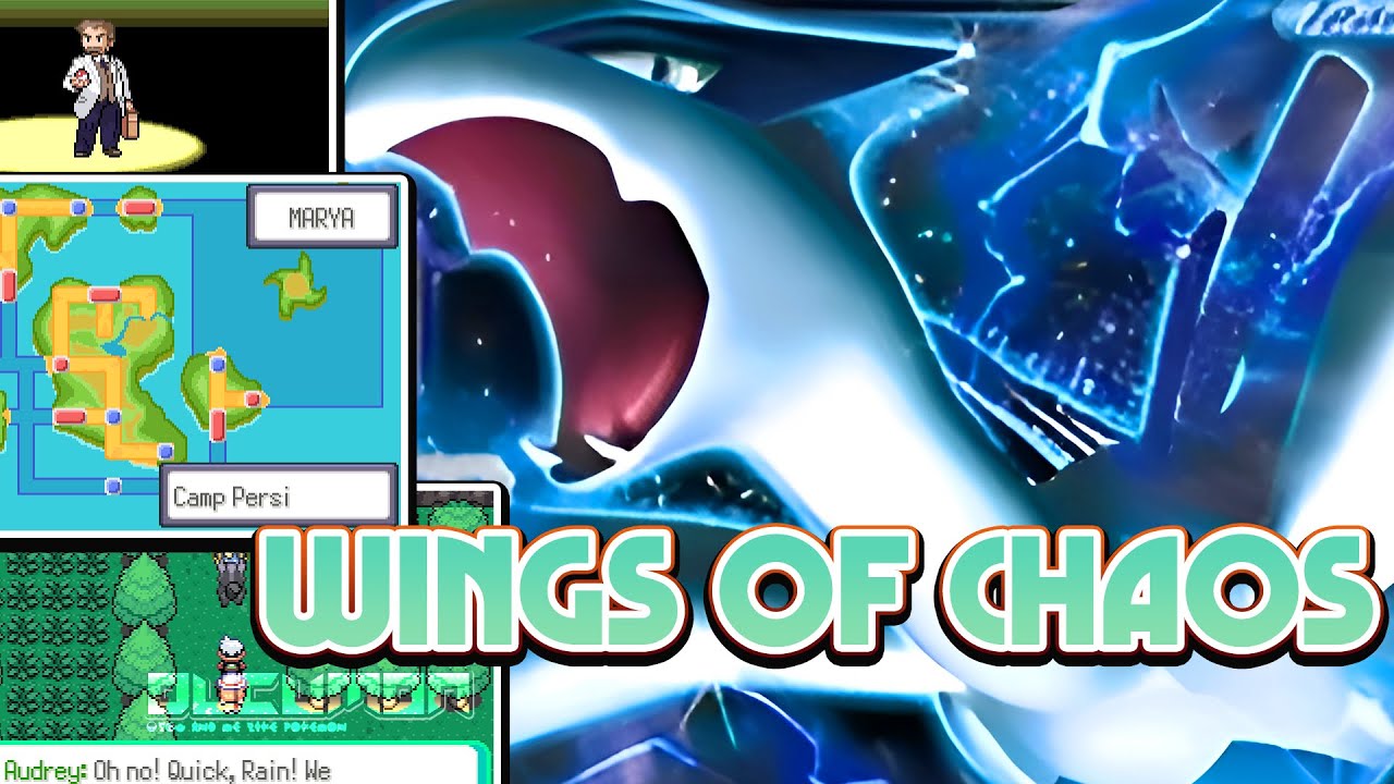 Pokemon Wings of Chaos - GBA ROM Hack has unique graphics, story with ...