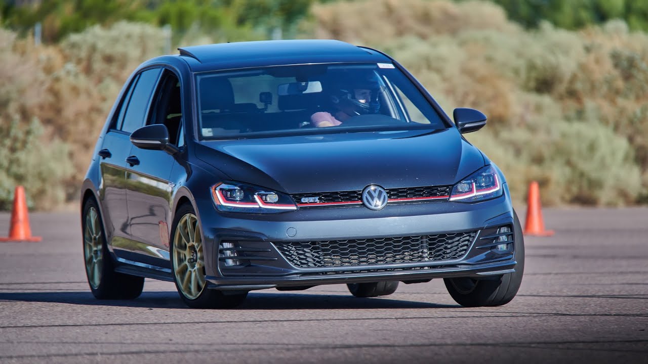 MK7.5 VW GTI Autocross - YouTube