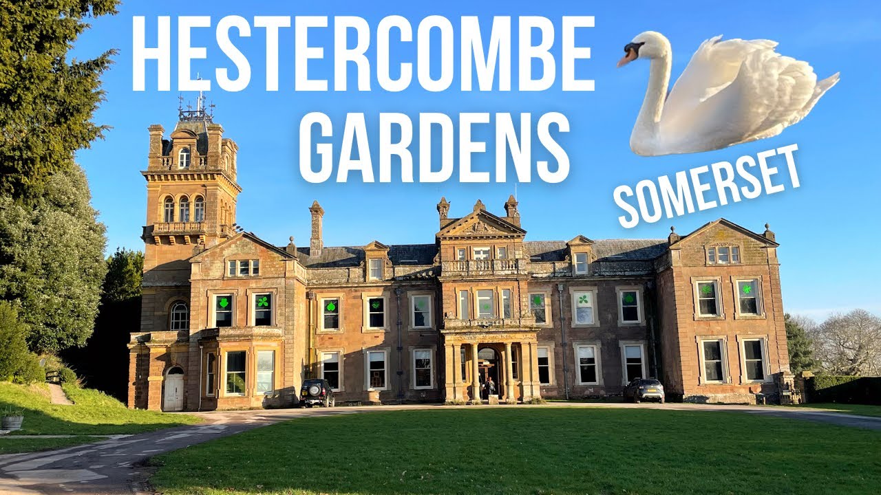Hestercombe Gardens Winter Sun Stroll | Somerset - YouTube