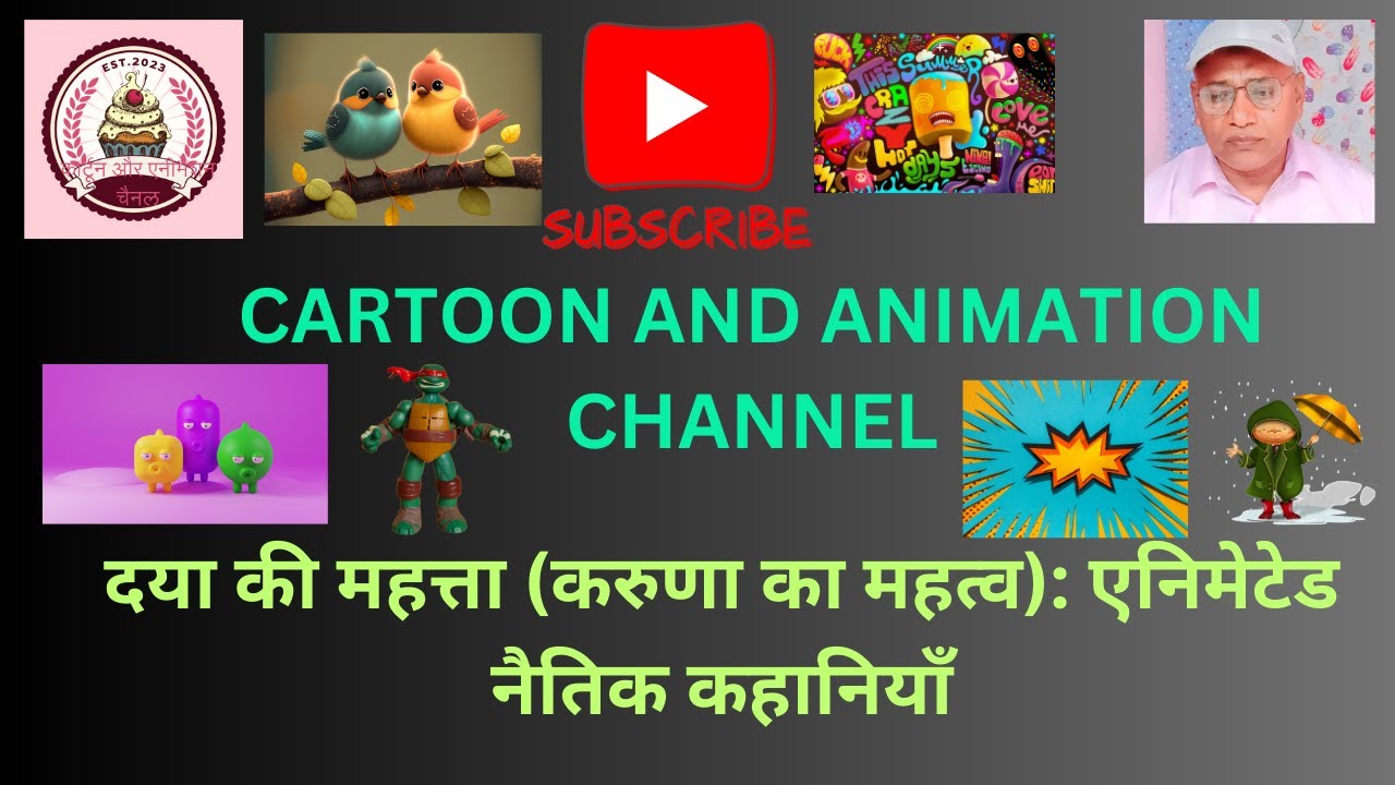 दया की महत्ता (Importance of Compassion):Animated Moral Stories Cartoon ...