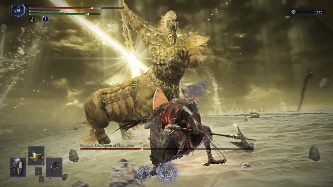 Everdark Sovereign Fulghor (Darkdrift Knight) 1st Try Solo - Elden Ring ...