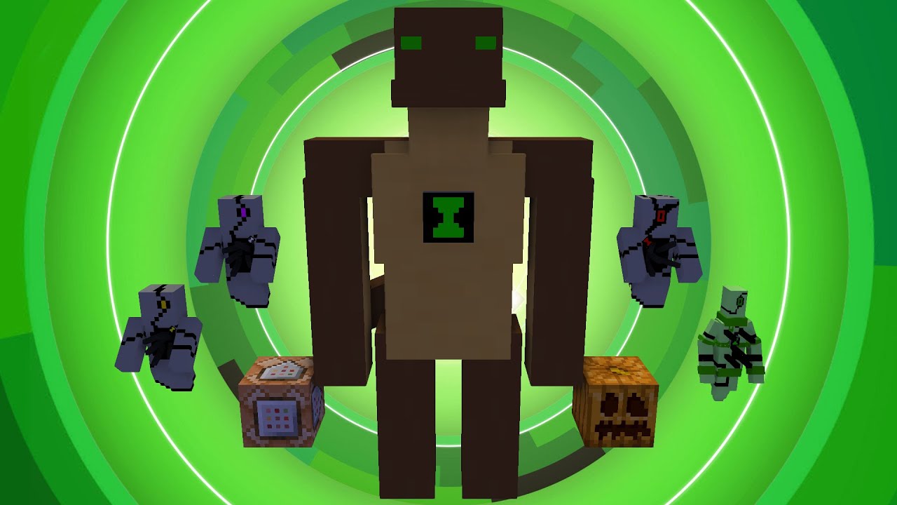 Giant Humungousaur Update / Bug Fixes | Minecraft Ben 10 Datapack - YouTube