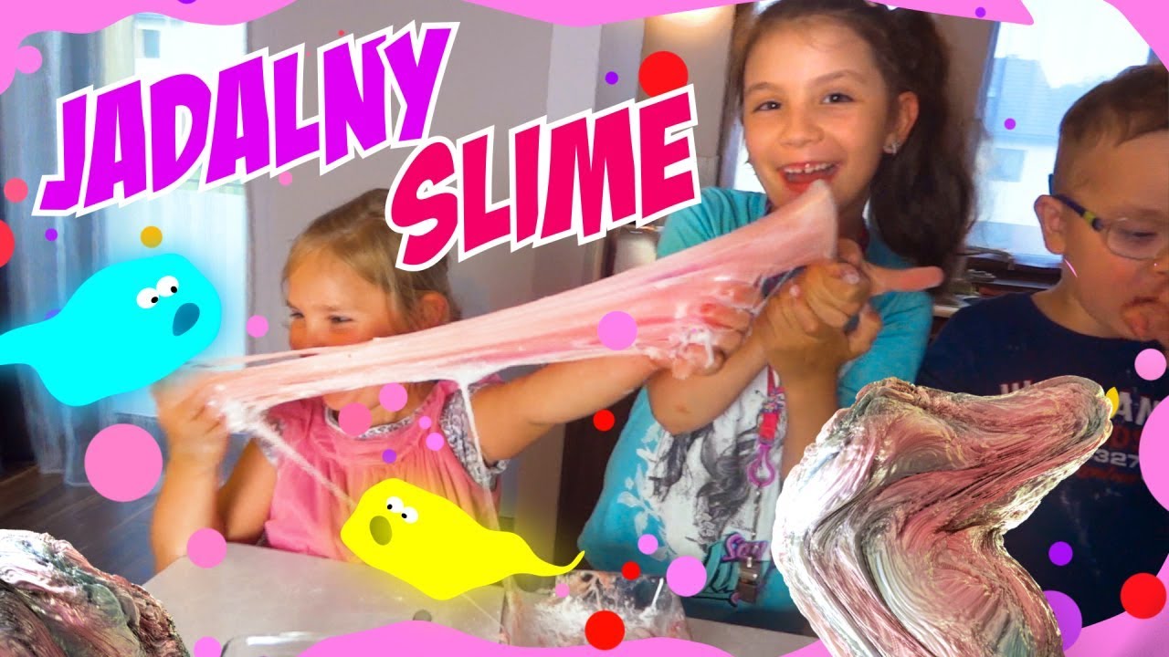 JADALNY SLIME- EDIBLE SLIME #40 bajka po polsku - YouTube