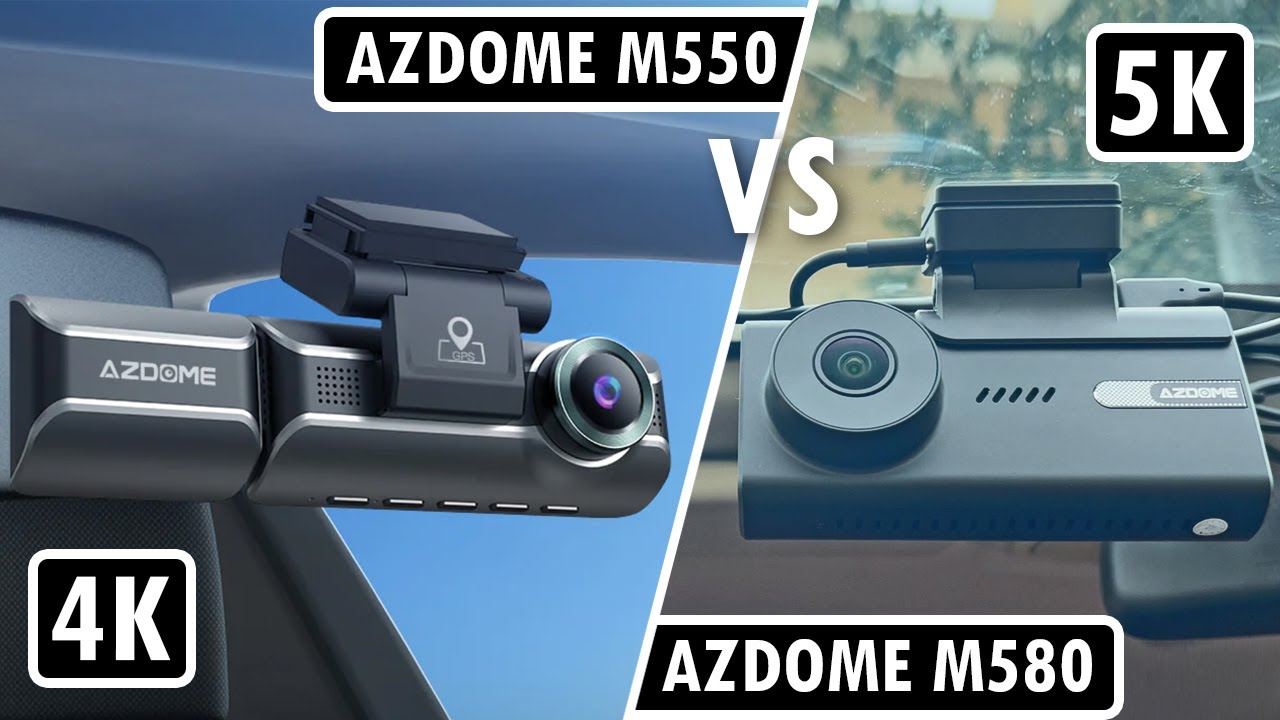 📹 AZDOME M580 Dashcam vs M550! What's the difference? - YouTube