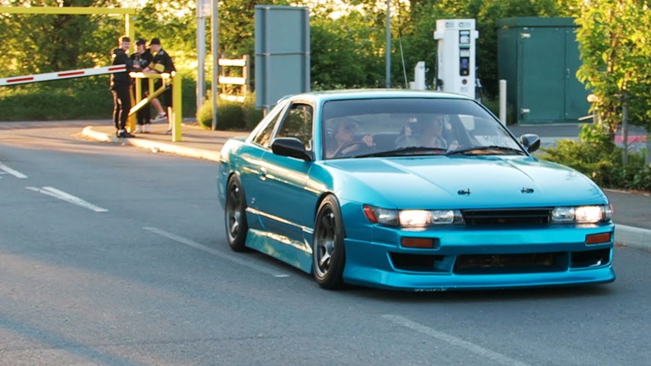 Modified Cars Arriving at a Japanese Car Meet! - May 2019! - YouTube