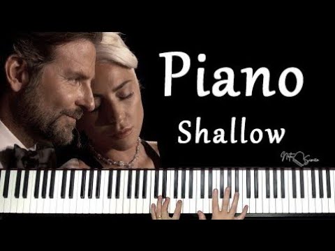 SHALLOW - LADY GAGA & BRADLEY COOPER | TUTORIAL TECLADO E PIANO COM A ...