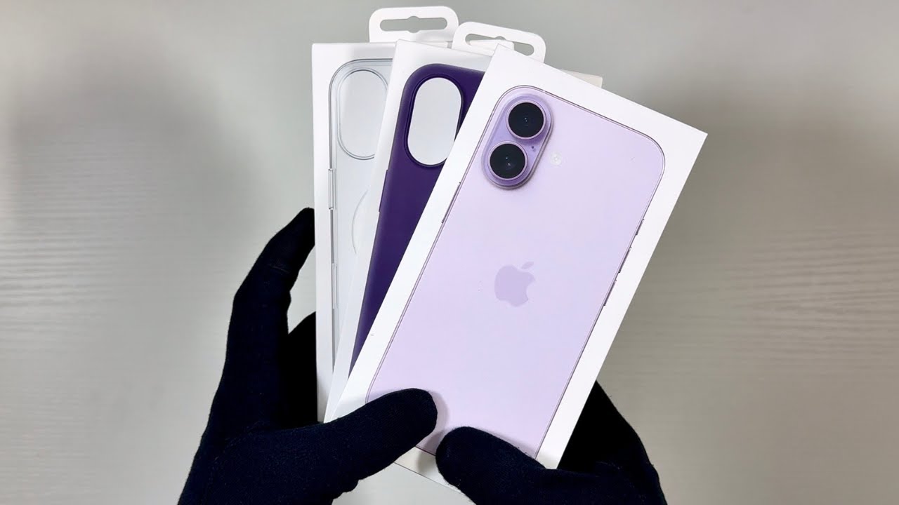 Unboxing iPhone 17 Lavender & Camera Test 4K at 60 fps - YouTube