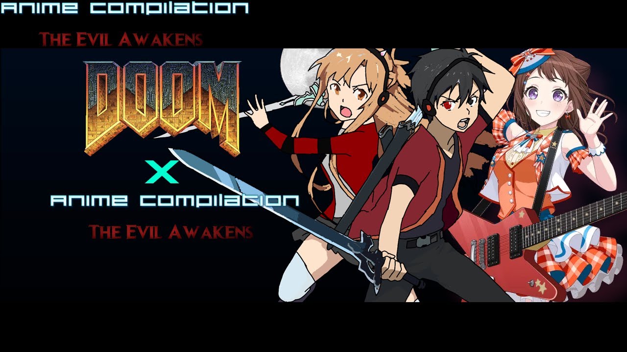 แจกรีวิวMod Doom x Anime Compilation The Evil Awakens สกิน Doom - YouTube