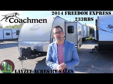 2014 Coachmen Freedom Express 233RBS Vin: 2716 - Layzee Acres RV Sales ...