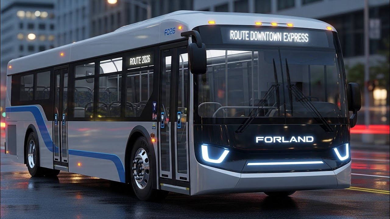 Forland Bus 2026 – Modern Power, Smart Efficiency, and Next-Generation ...