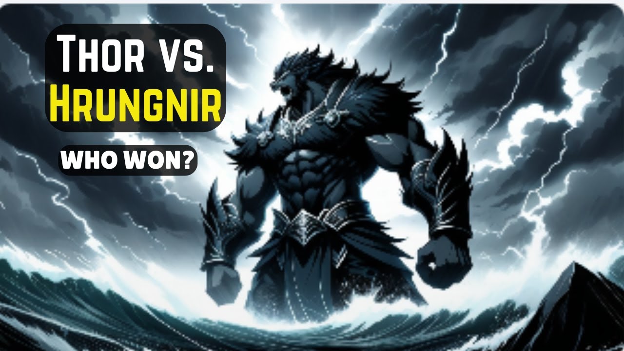 Thor vs. Hrungnir: The Epic Battle of the Thunder God and the Stone ...