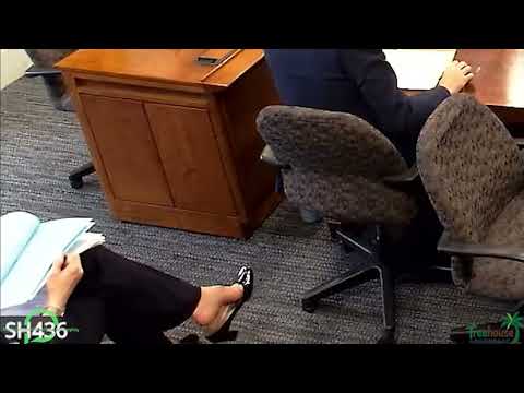 Meeting | Candid Feet Dangling