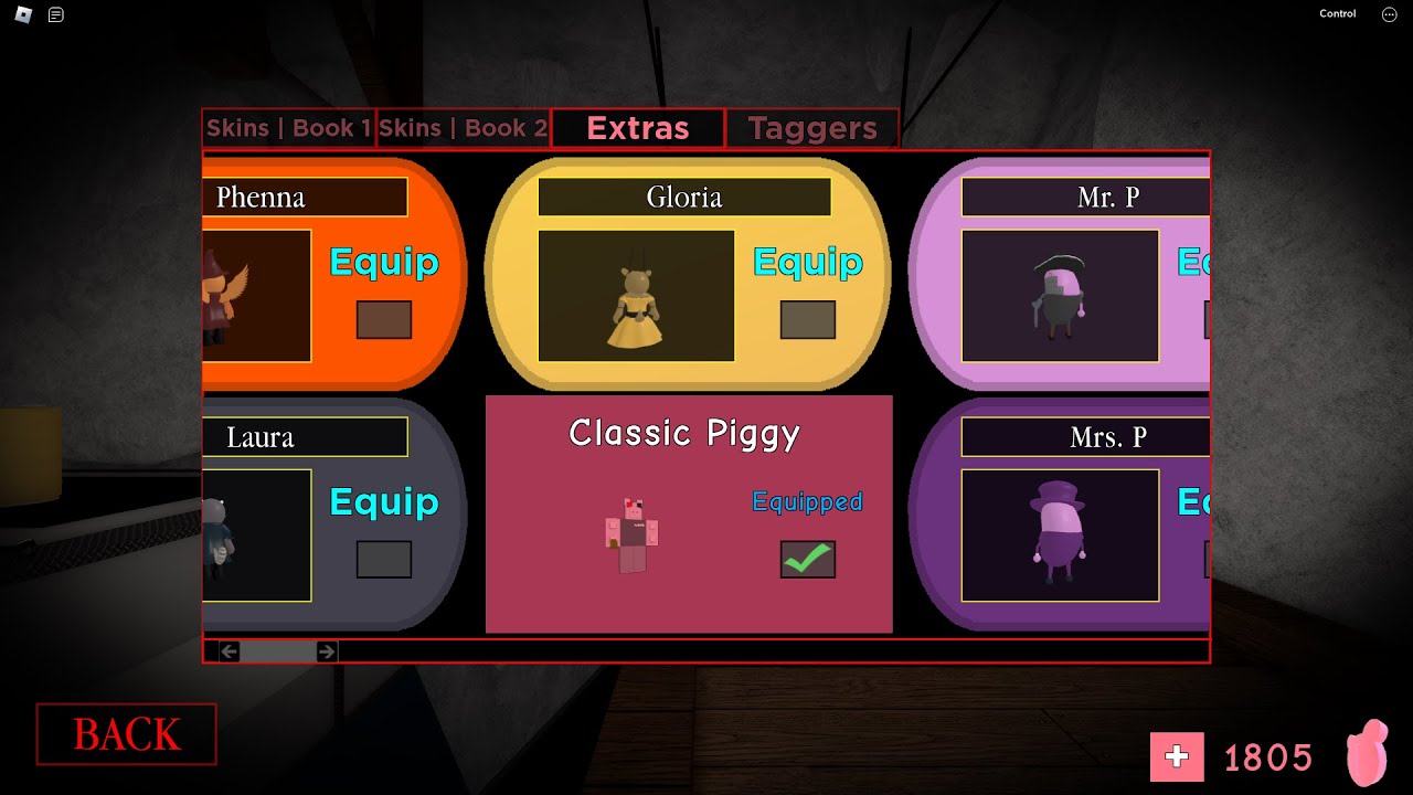 Piggy Book 2 : 100 Players Classic map + Classic Piggy skin showcase ...