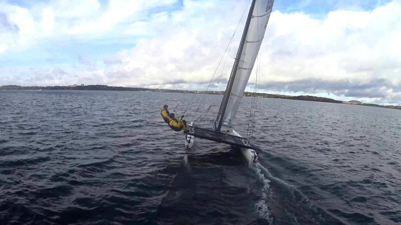 Nacra f20 FCS in Stockholm - YouTube