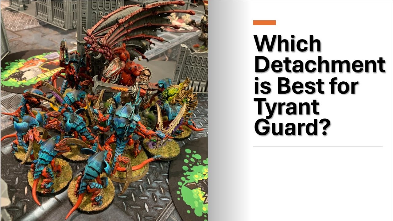 Tyranid Tactics: Tyrant Guard in Assimilation Swarm or Synaptic Nexus ...