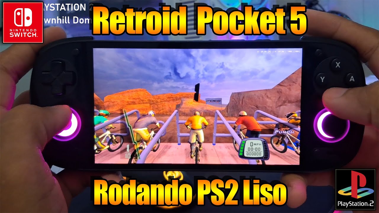 O MELHOR CONSOLE PORTÁTIL de 2025! Roda PS2 Liso, Switch e Muito Mais ...