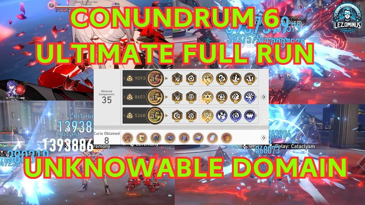 Honkai Star Rail 2.6 - Acheron Ultimate ตะลุย Unknowable Domain ...