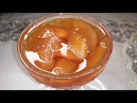 Şaftalı mürəbbəsinin hazırlanması