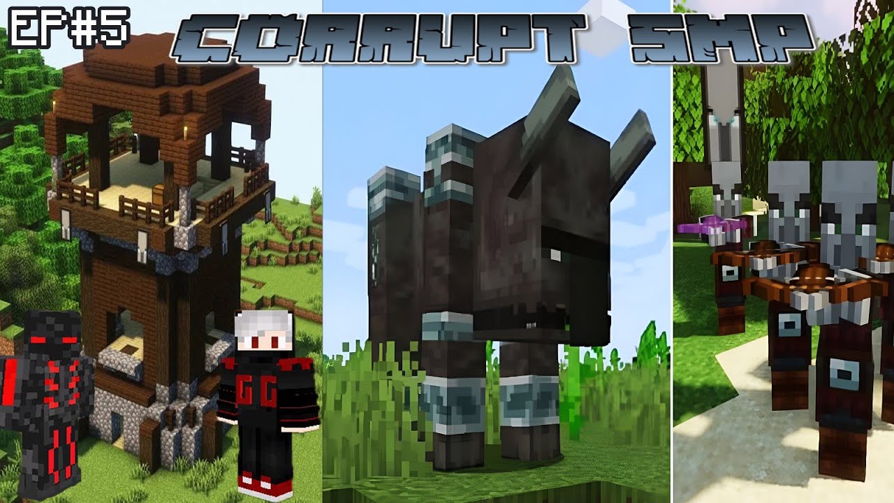 We Did Raid In Minecraft | Corrupt Smp | Ep#5 - YouTube