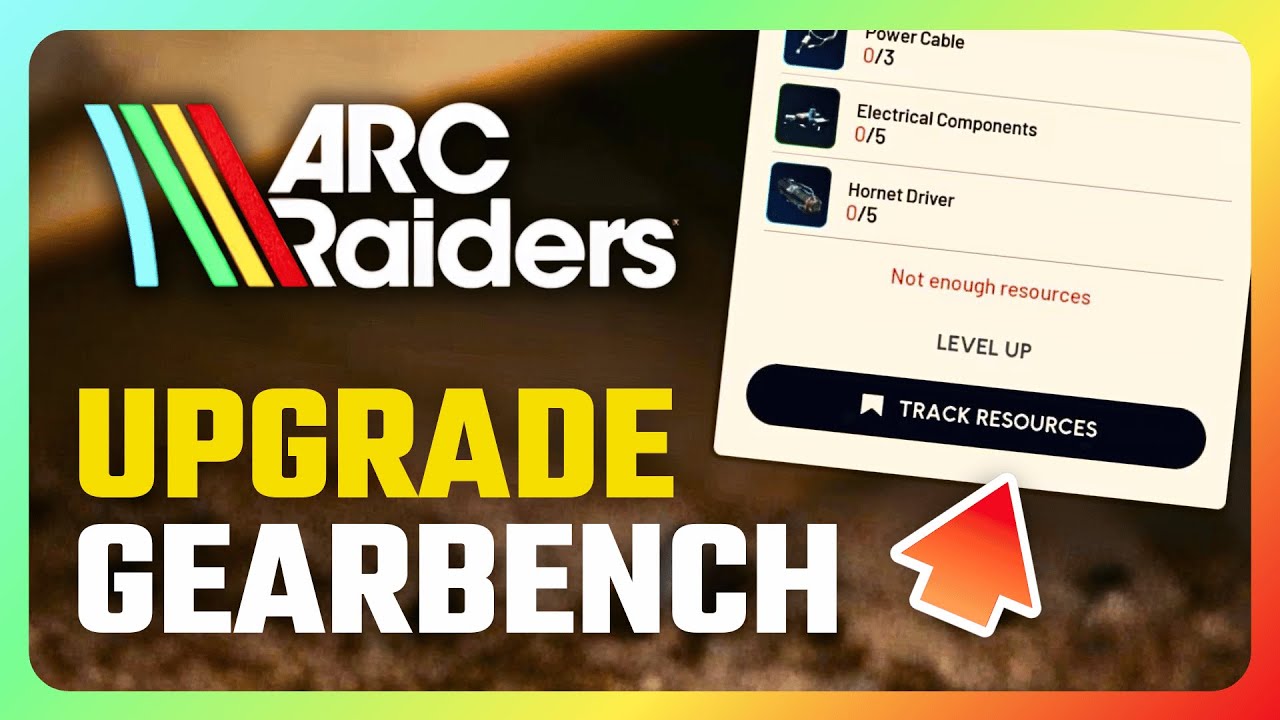 How To Upgrade Gear Bench in Arc Raiders (Quick Guide 2026) - YouTube