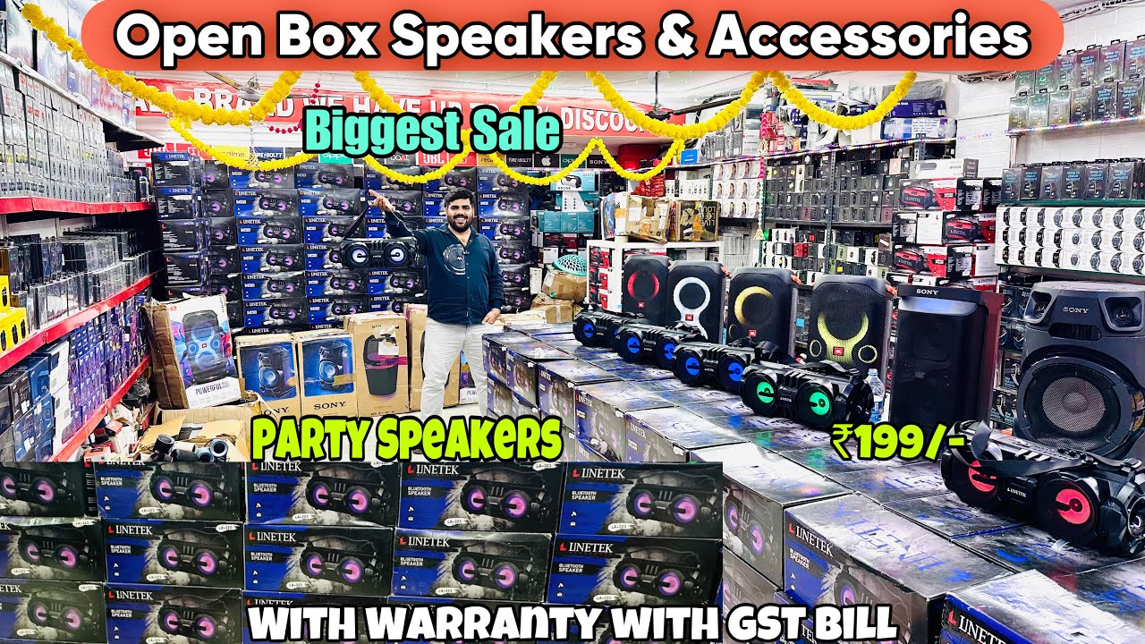 Biggest Sale on Open Box Accessories & Speakers🔥|Buds, Smart Watch, 😎 ...