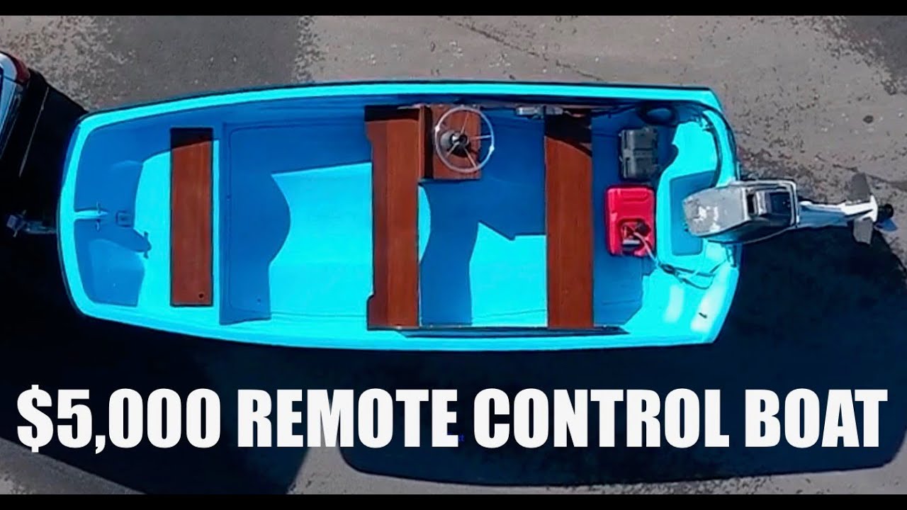 REMOTE CONTROL BOSTON WHALER - YouTube
