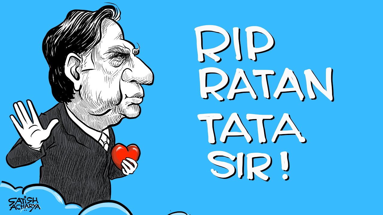 Ratan Tata Tribute Cartoons l Ratan Tata - YouTube
