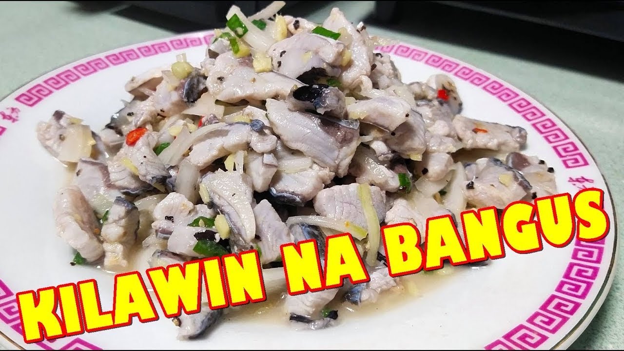 How to Make Kinilaw na Bangus (my 1st Vlog) Ka brother Part 2 - YouTube