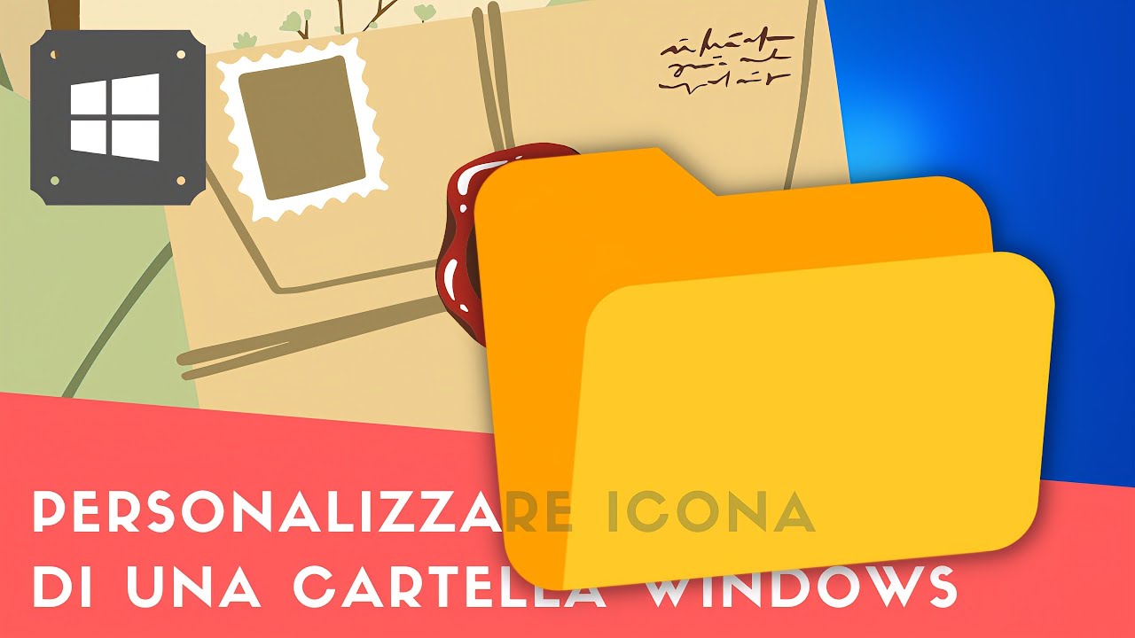 Personalizzare l'icona di una cartella Windows - YouTube