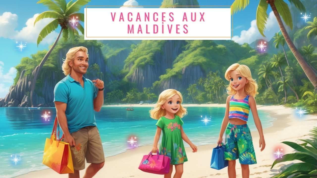 Nous partons en vacances aux Maldives/Histoires pour enfants #enfants # ...