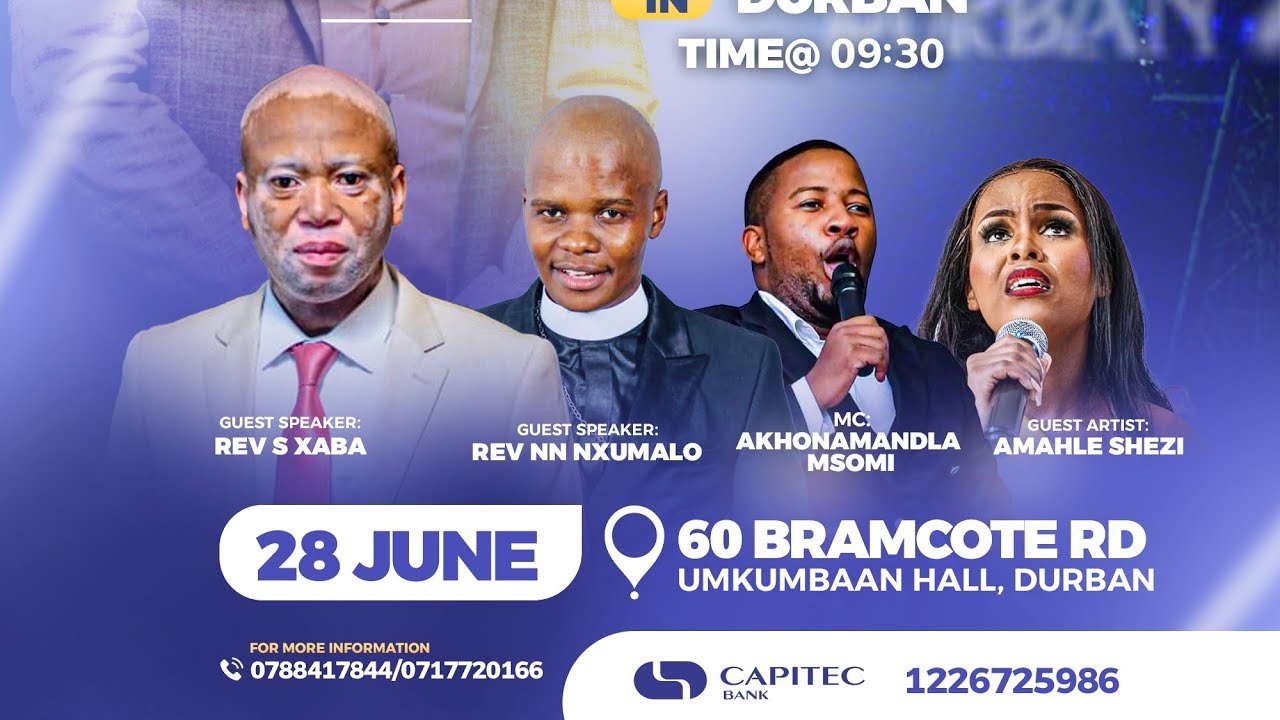 Durban Intense Deliverance Prayer, Rev N Nxumalo & Rev S Xaba. Hosted ...