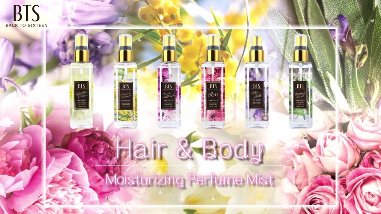 BTS - Hair & Body Moisturizing Perfume Mist (English Version) - YouTube
