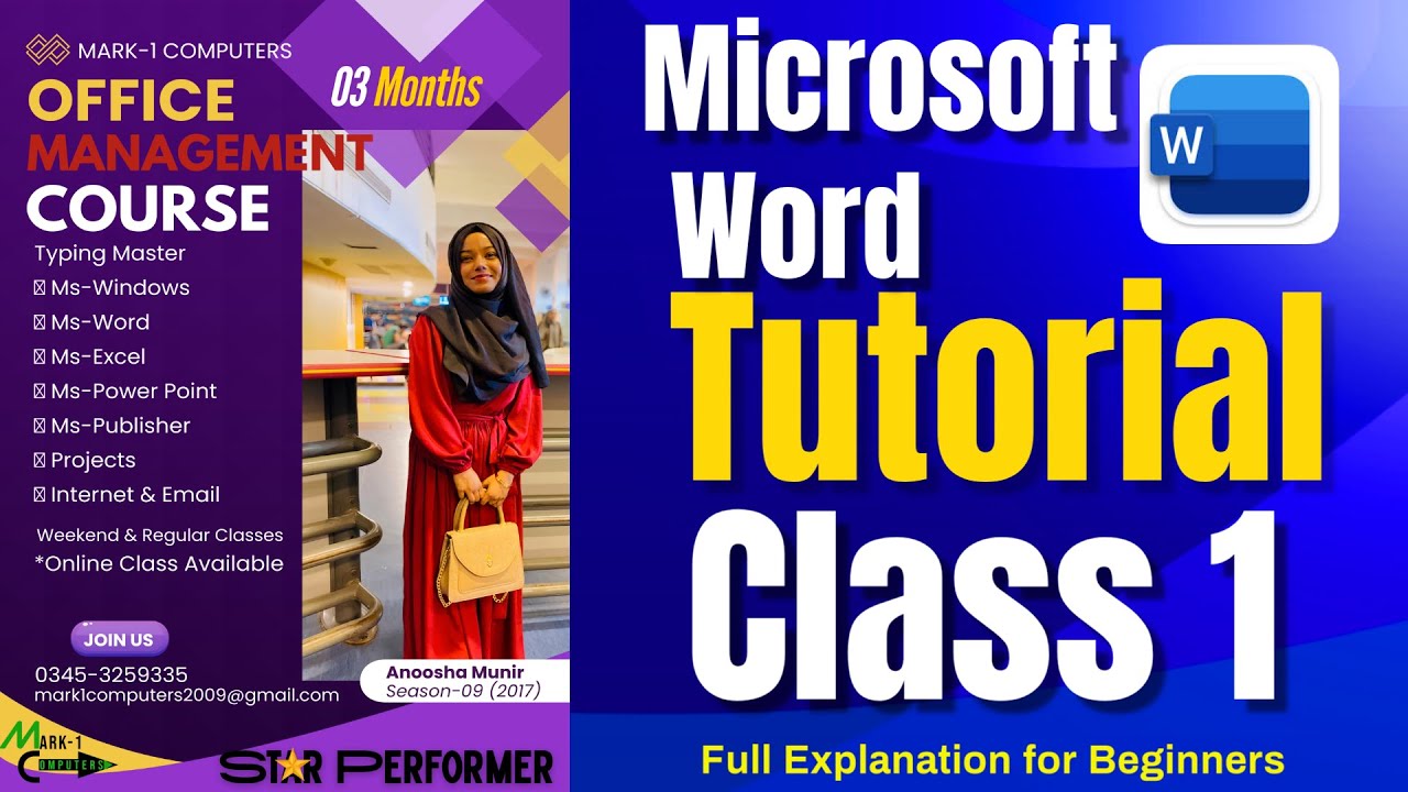 MS Word Home Tab Full Tutorial | Beginner Guide to All Options in 2025 | Part-01 - YouTube