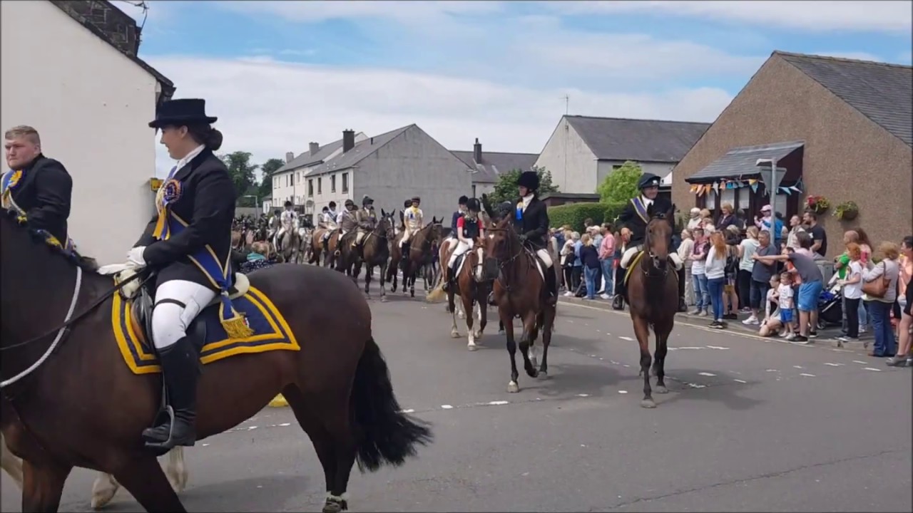 ANNAN Riding Of The Marches 2017 - YouTube