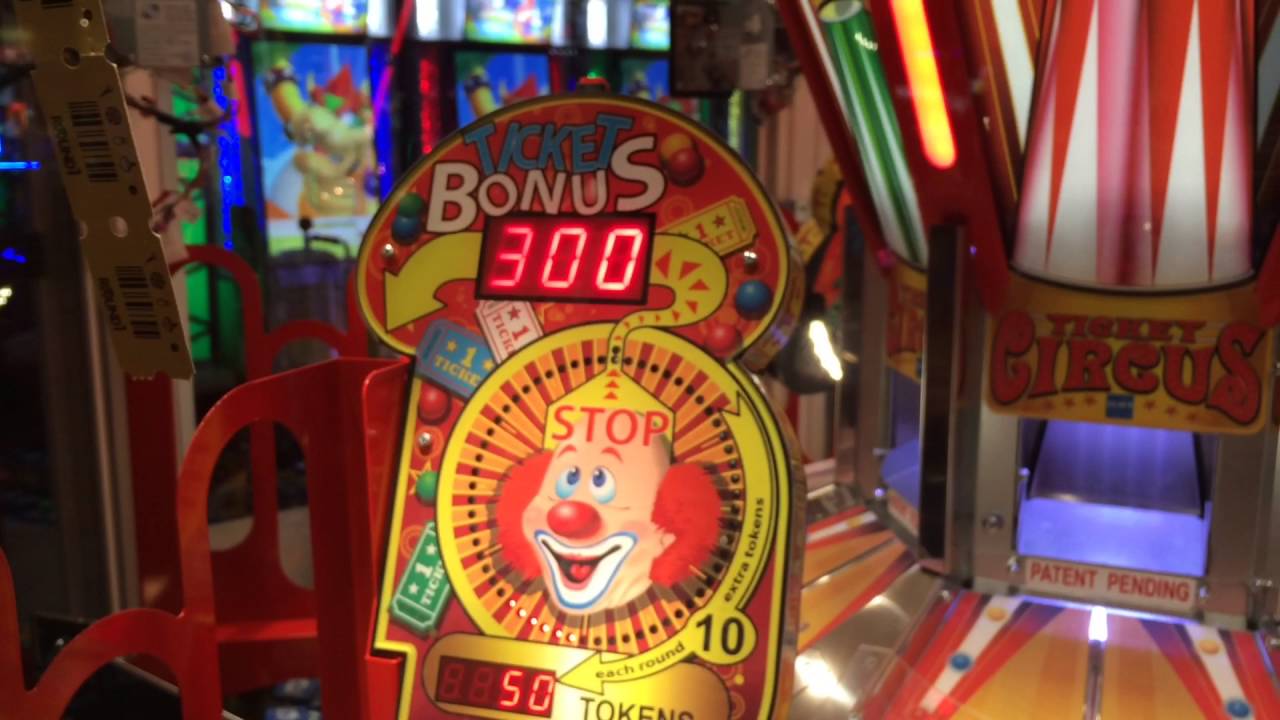 Ticket Circus Coin Pusher! Gameplay and Jackpot Bonus! - YouTube