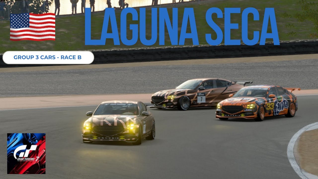 GT7 - Laguna Seca - Race B - YouTube