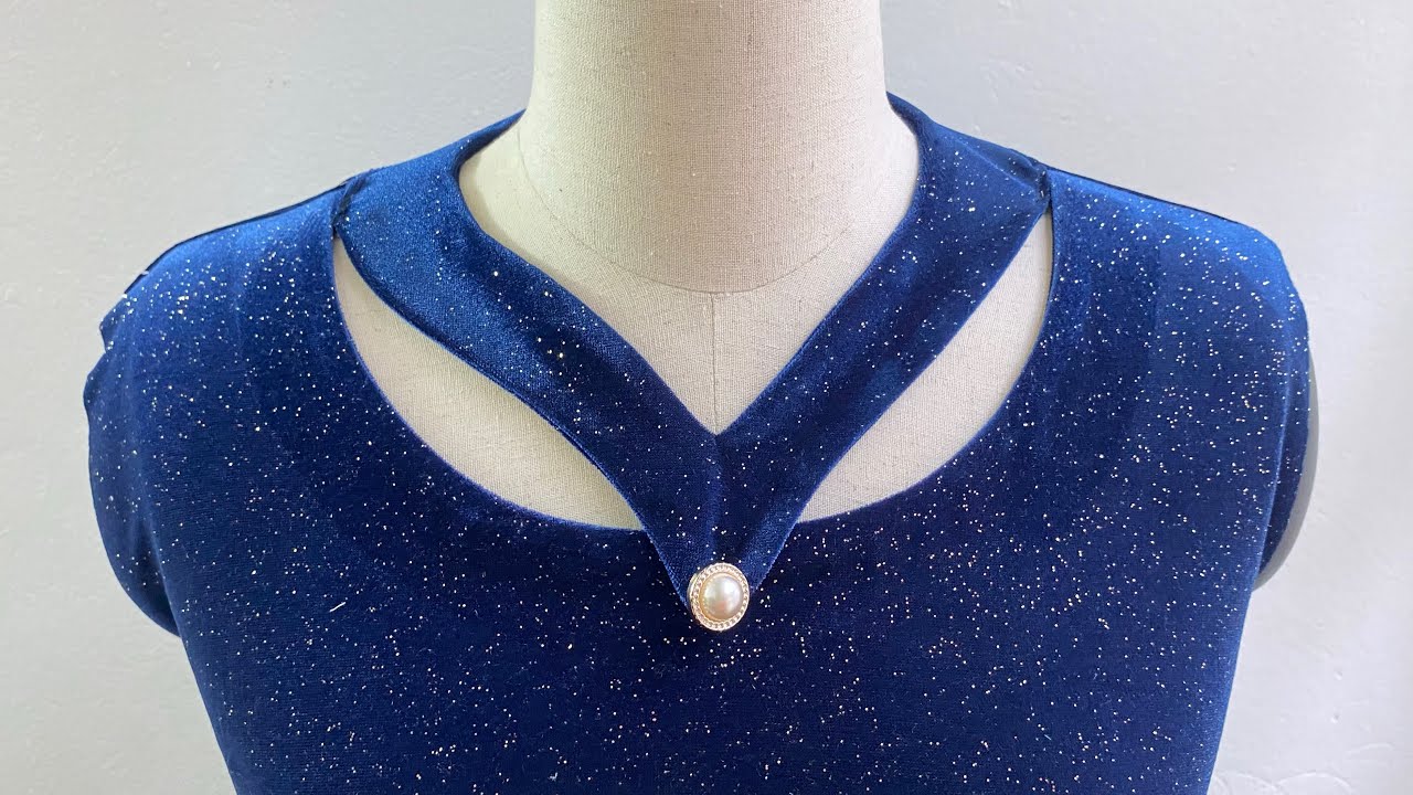 Tutorial to sew a luxurious heart collar - YouTube