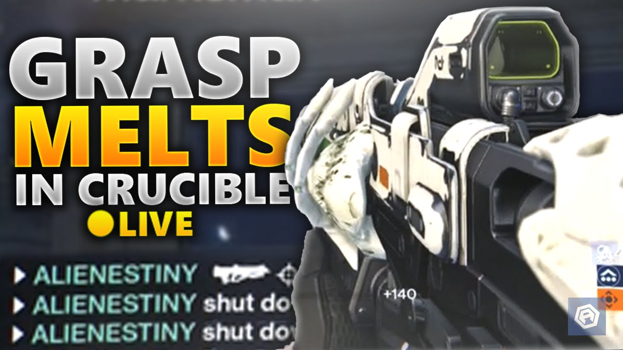 Destiny - GRASP OF MALOK MELTS IN CRUCIBLE! (Crucible Live Gameplay ...