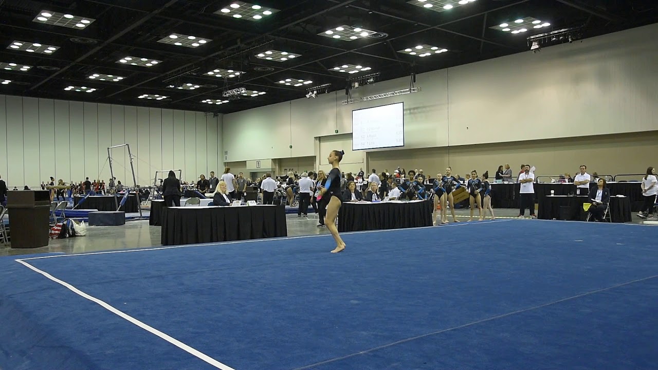 Madison Ulrich - Floor - 2019 Women's Junior Olympic National ...
