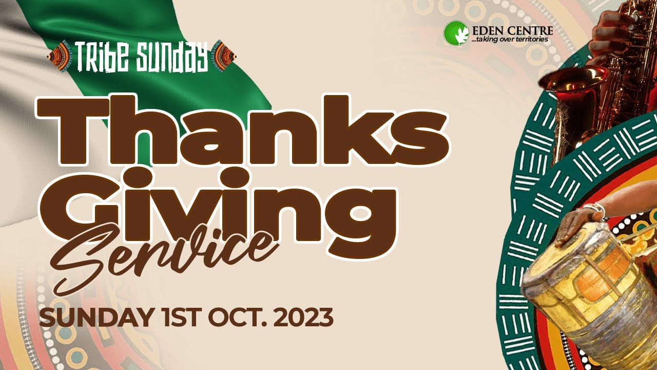 Tribe Sunday with Pst. Akin AKINPELU || First Service || 1st October ...