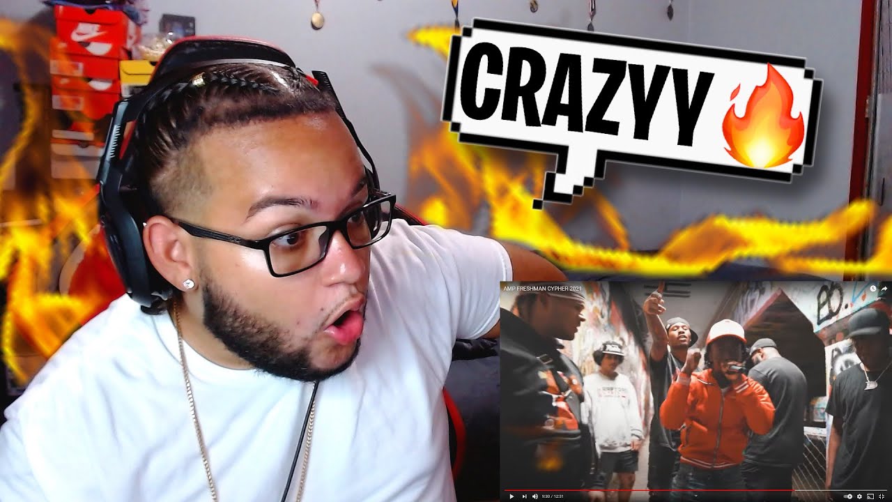 AMP FRESHMAN CYPHER 2021 - REACTION!! - YouTube