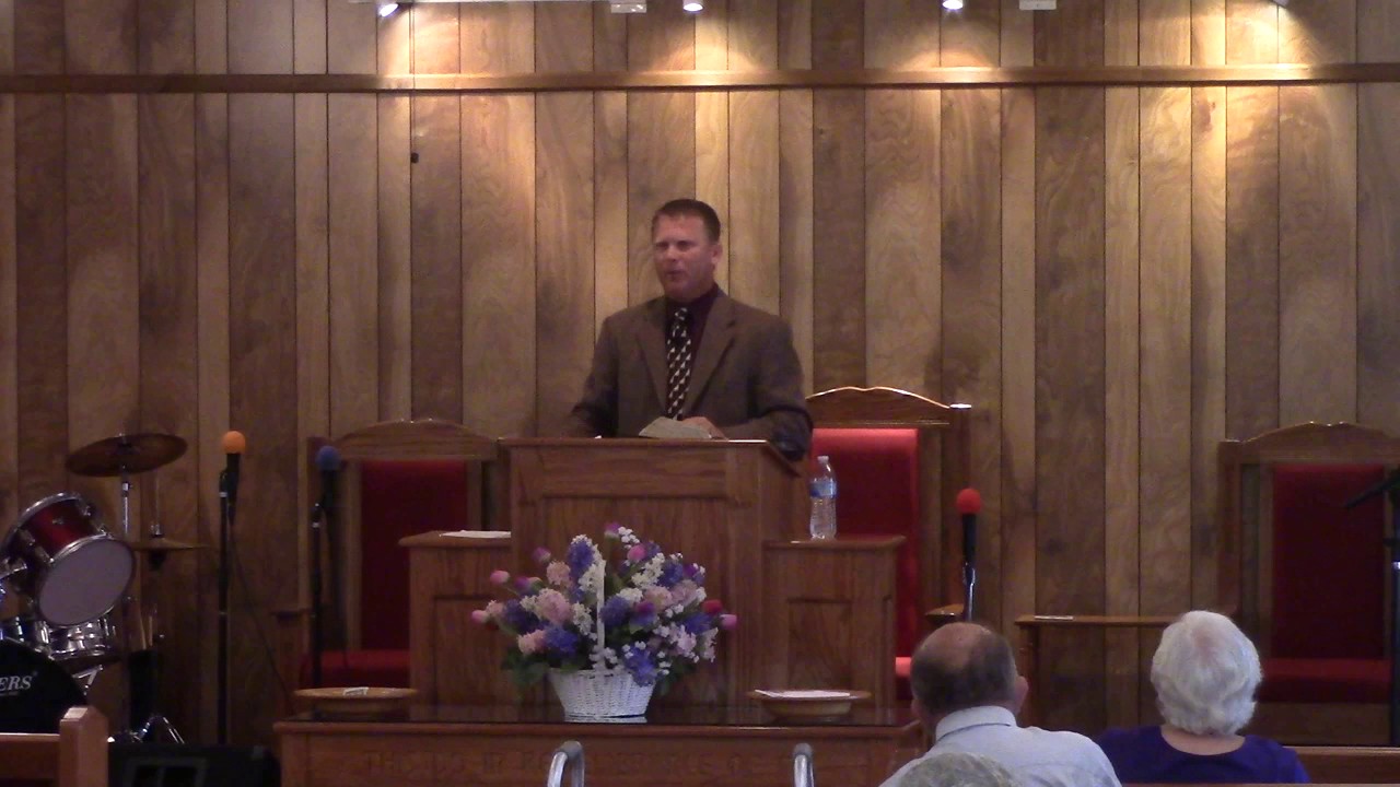 July 17, 2016 Sunday am Brother Wayne Tobias. "Standing where Moses ...