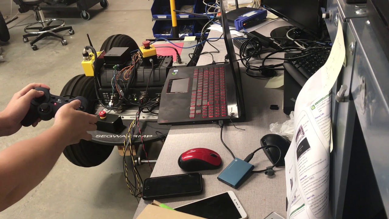 Segway RMP 440 Proportional Control - YouTube