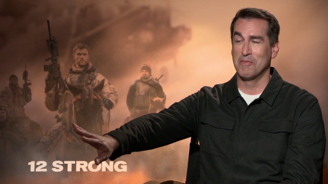 12 Strong || Rob Riggle - "Lt. Colonel Bowers" Interview || SocialNews ...