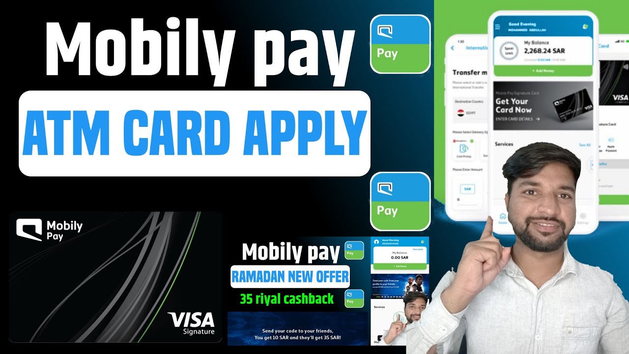 Mobily pay digital card apply | Mobily pay ka ATM card kaise apply kare ...