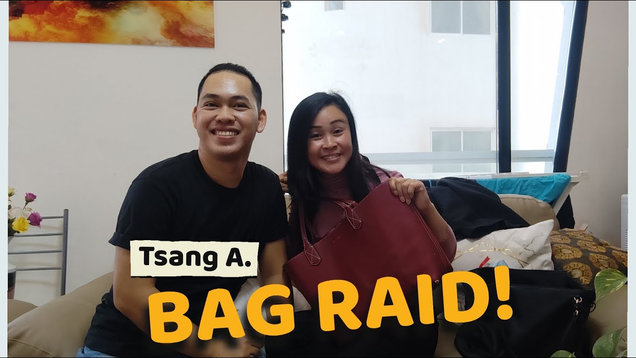 BAG RAID with Tsang A. l Bryan Vlog - YouTube