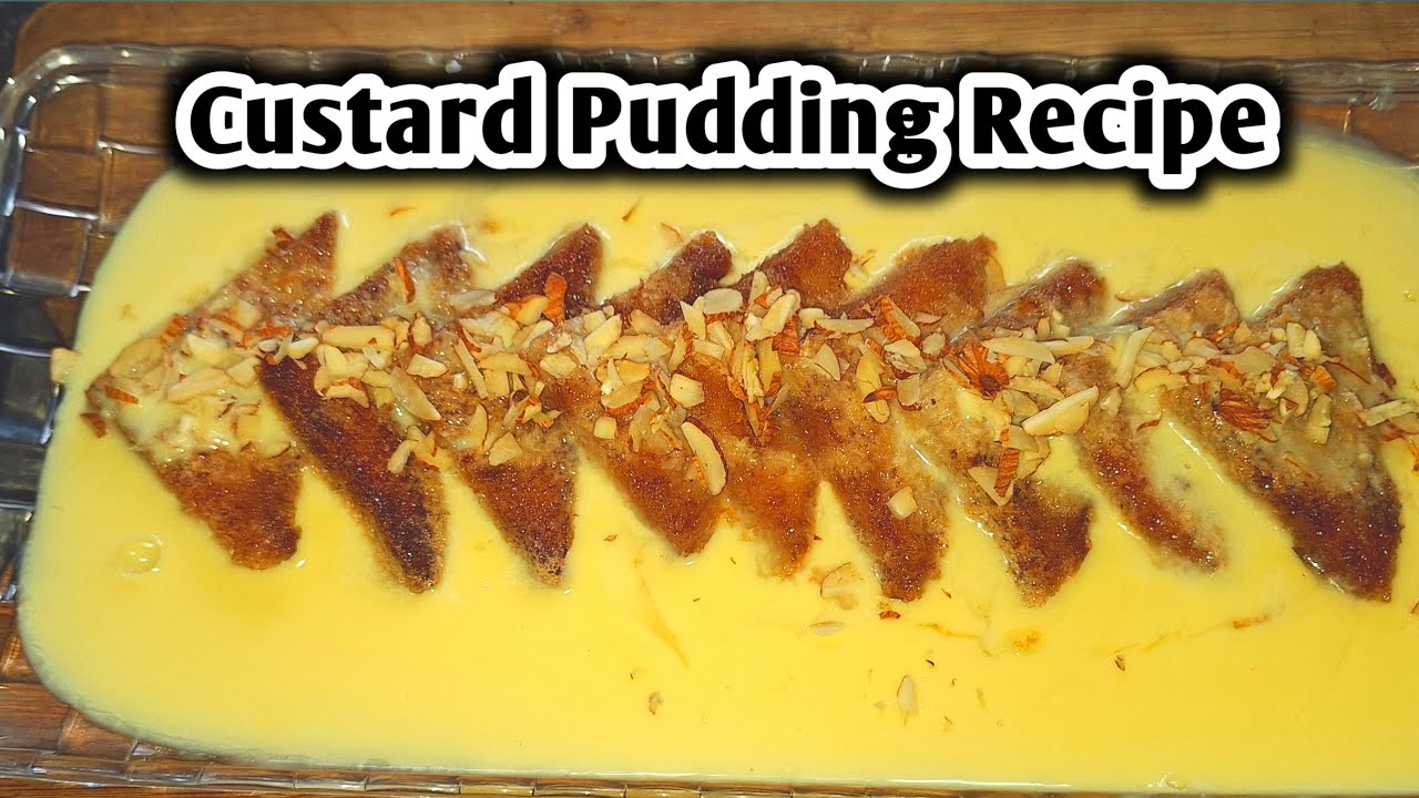 Delicious Custard Pudding Recipe ️| Anyone Can Make This | Saba Arbaz Vlog || - YouTube