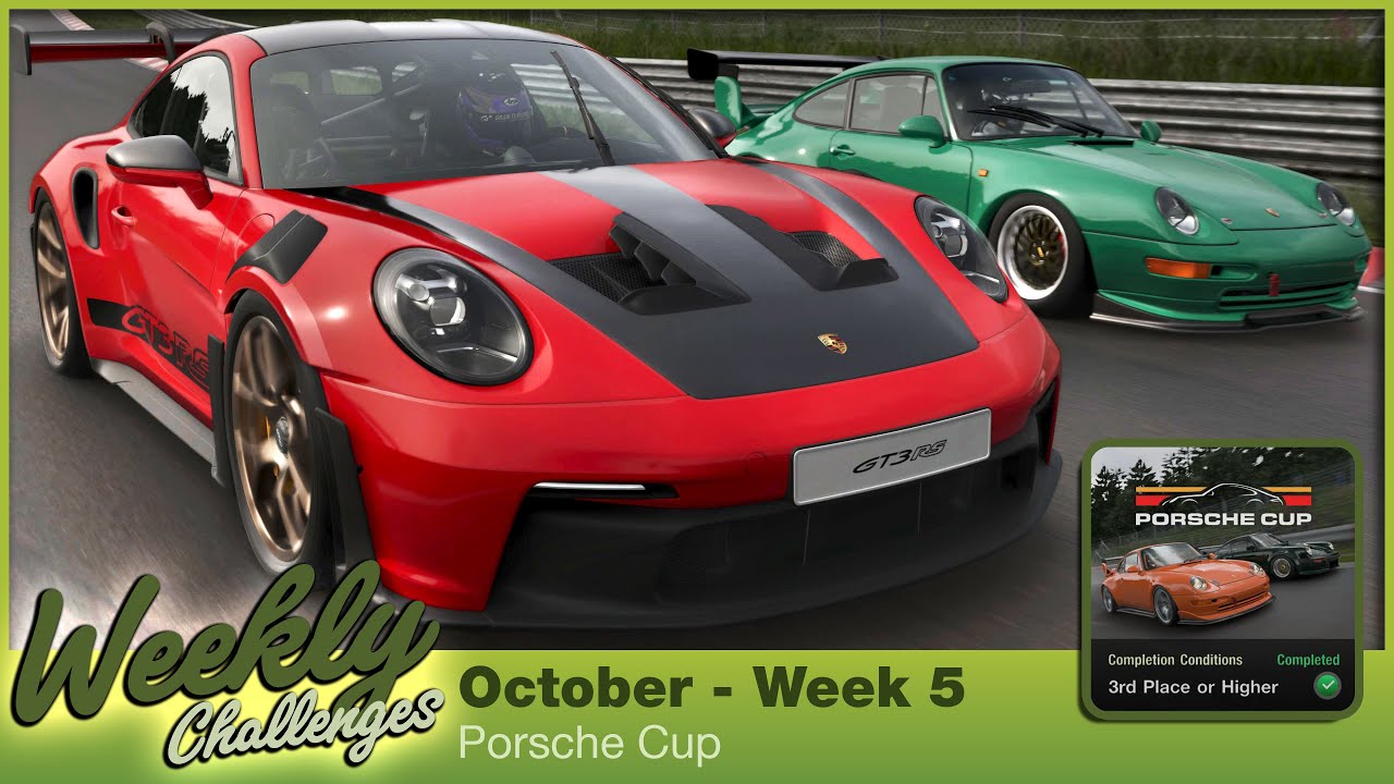 Porsche Cup I Weekly Challenges I October - Week 5 I Gran Turismo 7 ...