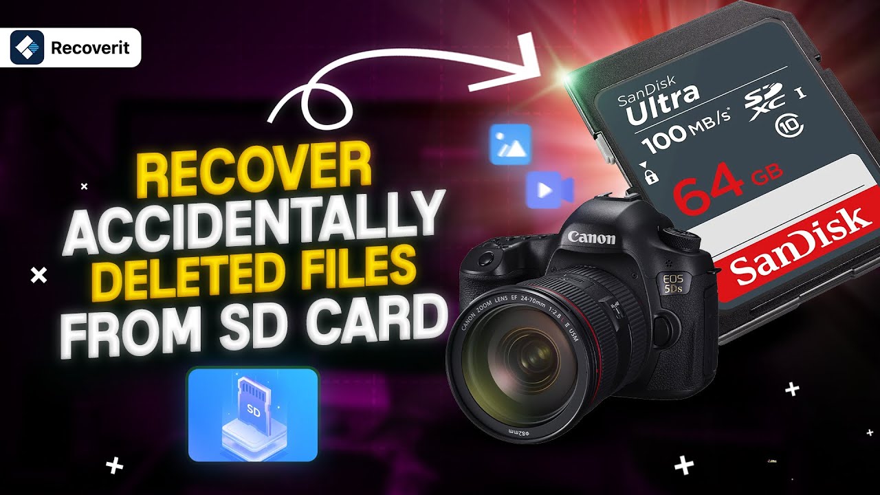 How to Recover Accidentally Deleted Files from SD Card - YouTube
