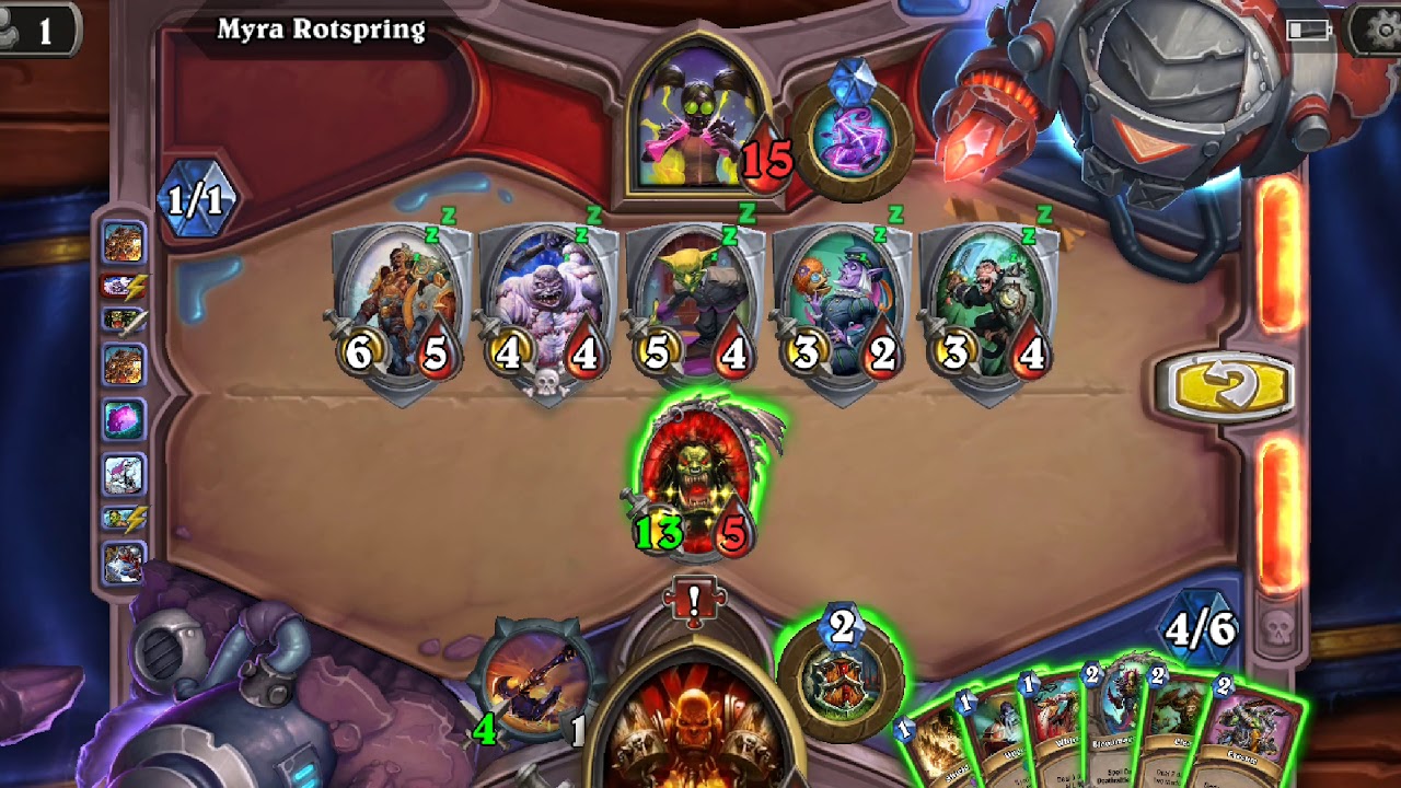 Hearthstone: The Boomsday Project: Lethal: Myra Rotspring - YouTube